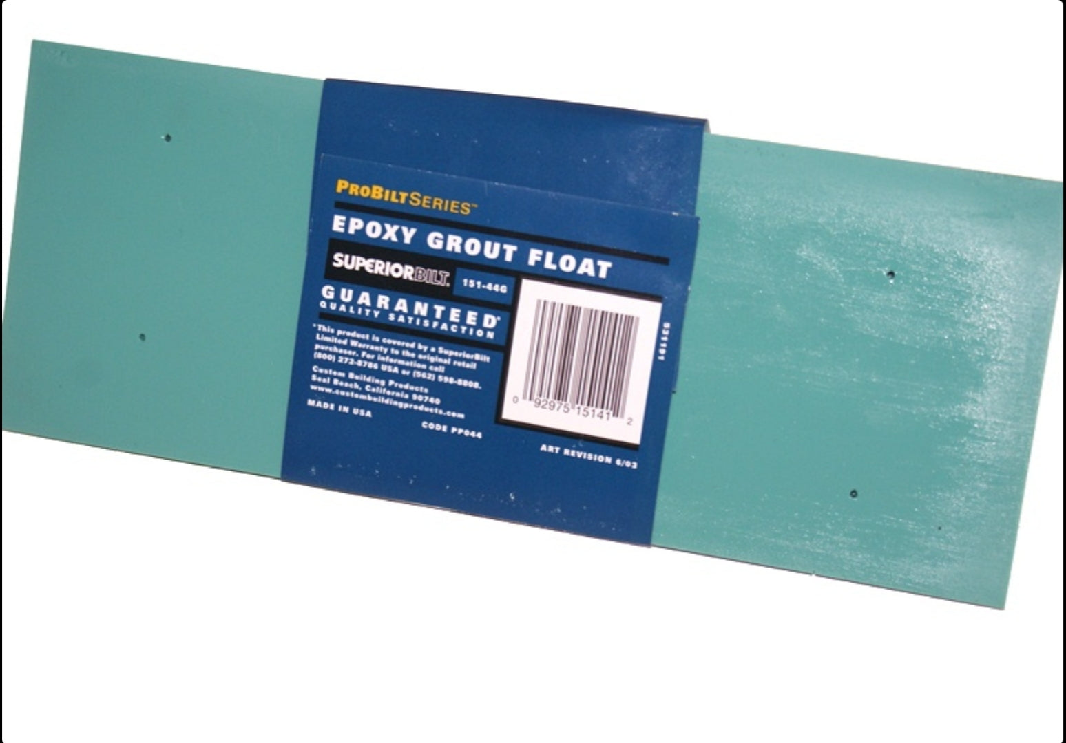 Epoxy Grout Float – E G Formula